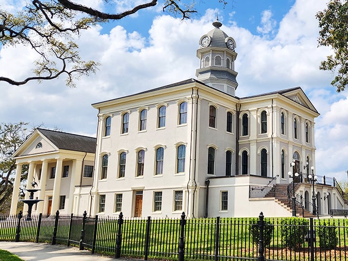 The Thomas County Historic Courthouse stands as a gleaming testament to small-town civic pride and architectural ambition.
