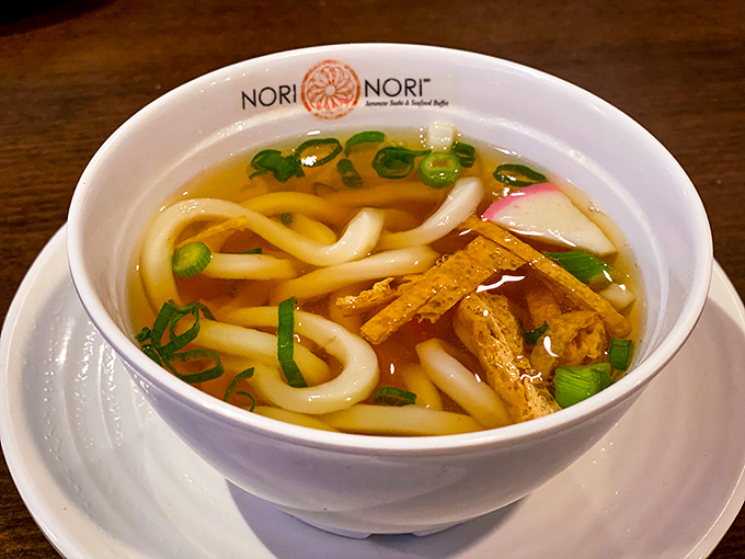 A steaming bowl of udon that could cure anything from a cold to existential dread. Soul food, Japanese style.