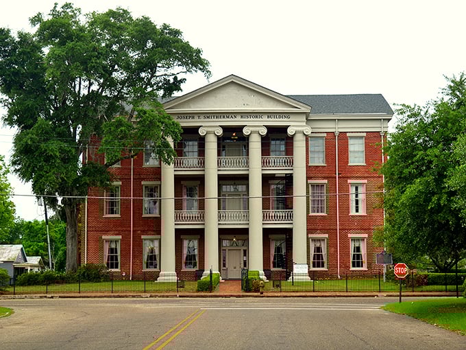 The stately Smitherman Building has worn many hats—hospital, courthouse, school—before becoming a museum chronicling Selma's diverse past.