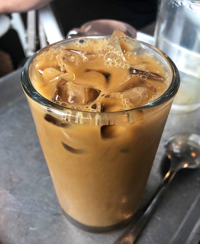 The Vietnamese iced coffee doesn't just wake you up—it seduces you with its sweet, creamy intensity that makes Starbucks seem like child's play.