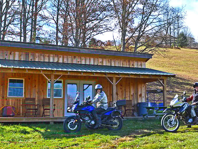 Mountain roads were made for two wheels. These riders have discovered what locals already know—the journey through Highland County is the destination.