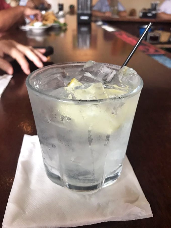 In the South, even a simple vodka soda becomes an event – served with a smile and condensation beading on the glass like morning dew.