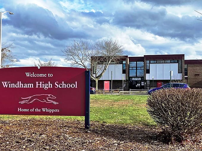 Windham High School, home of the Whippets, where future Social Security recipients once worried about algebra instead of inflation.