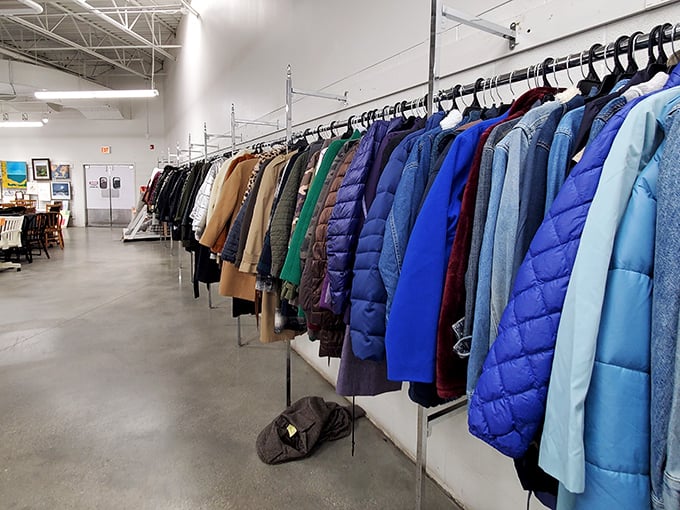 Winter coat nirvana where Chicago's brutal winds meet their match. These previously-loved layers promise warmth without the department store sticker shock.