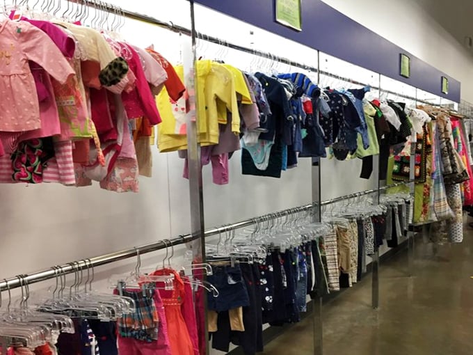 Tiny fashions at tiny prices—these baby clothes have barely been worn because, well, babies outgrow things faster than ice cream melts in July.