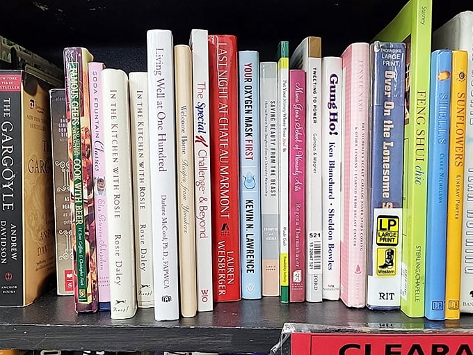Literary treasures await between these spines—from beach reads to cookbooks—all priced less than your morning latte.