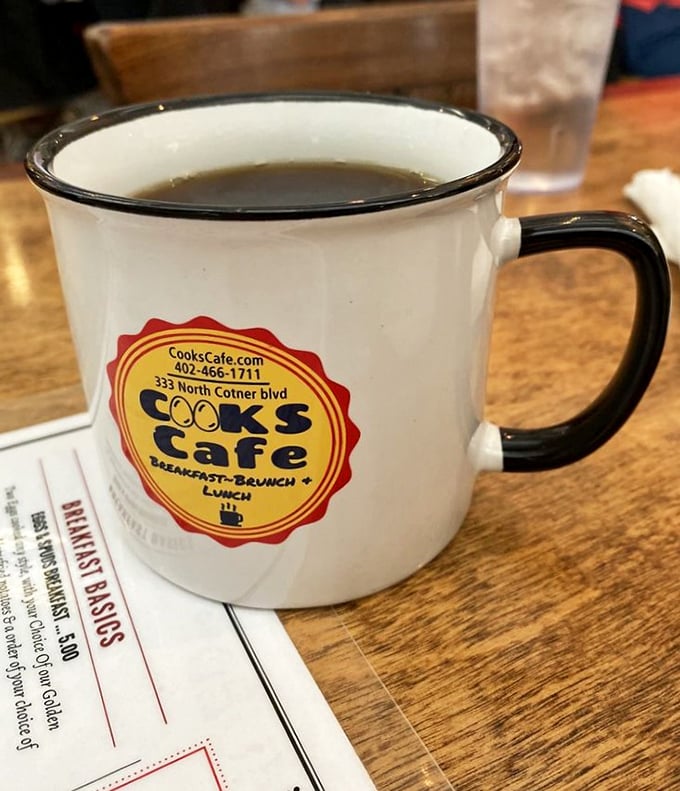 The sturdy coffee mug that promises to turn morning zombies into functioning humans. That robust brew could jumpstart a tractor.