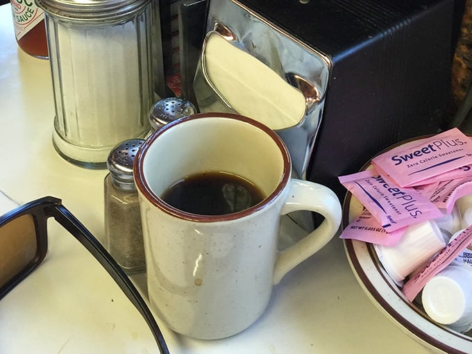 This isn't artisanal third-wave coffee with notes of elderberry and pretension—it's diner coffee that gets the job done, no questions asked.