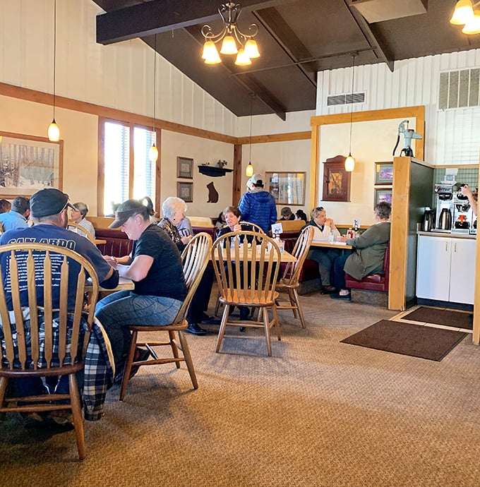 Where locals gather not just for meals but for community – the dining room equivalent of a town square with better seating.