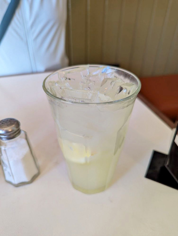 Sometimes the simplest pleasures are the best—like this refreshing lemonade that cuts through the richness of deli fare with bright, palate-cleansing acidity.
