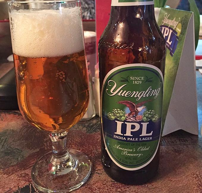 Nothing complements Pennsylvania Dutch comfort food quite like a local Yuengling IPL—it's practically a state law at this point.