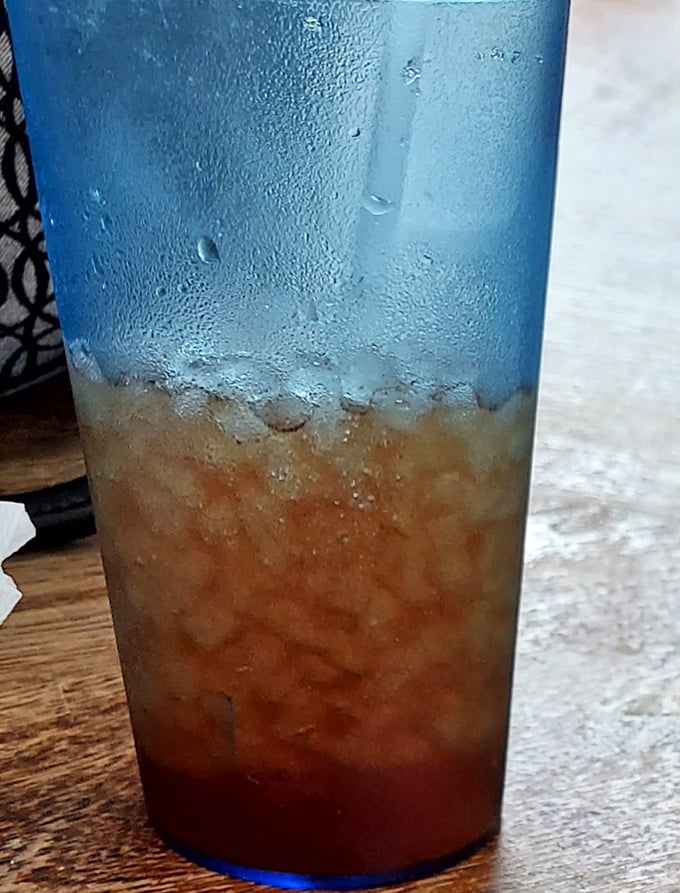 The condensation on the glass is nature's way of saying "drink me now."