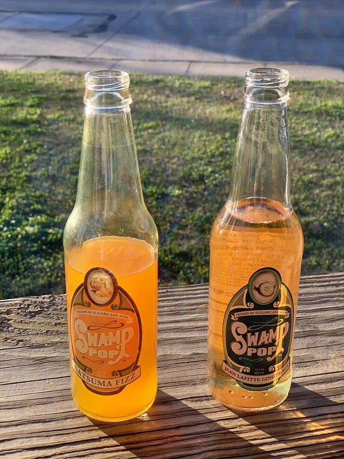 Swamp Pop sodas on a sunny day represent Louisiana in a bottle – local flavor served ice-cold and unapologetically delicious.