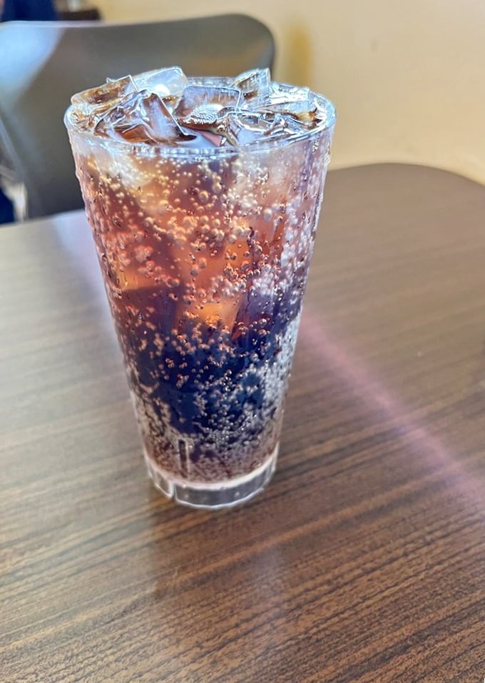 Fizzy, refreshing, and unapologetically classic—this soda isn't a beverage, it's liquid nostalgia in a perfectly chilled glass.