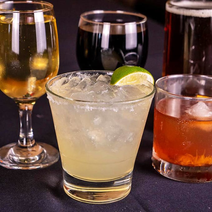 Mickey's bar doesn't do precious cocktails in copper mugs—just honest pours that complement their legendary steaks perfectly.