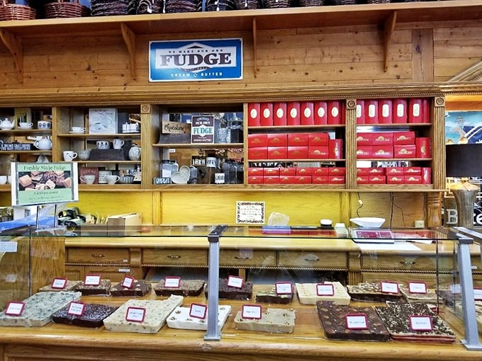 The fudge counter presents a dilemma worthy of Solomon – choosing just one variety seems almost criminally restrictive.