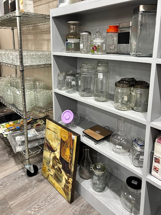 Mason jars, vintage glassware, and that one perfect vase you've been searching for—all waiting to be rediscovered and repurposed.