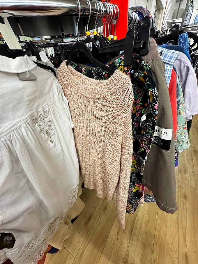 Cozy knits waiting for their second chance at love. This sweater has "Arizona winter evening" written all over it.