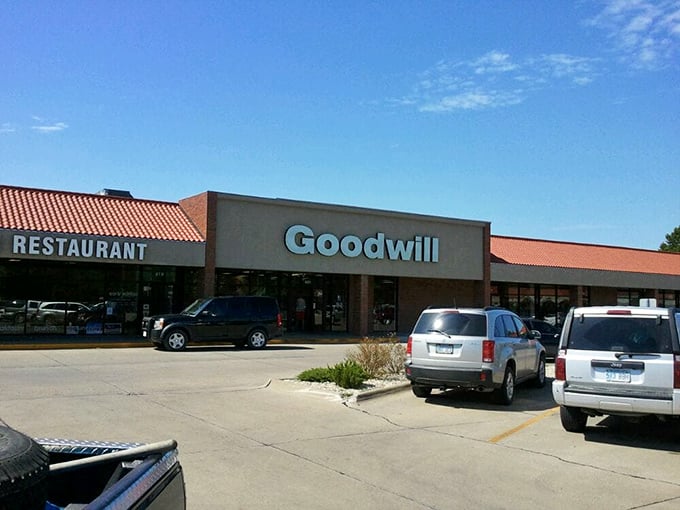 Nestled in a strip mall with ample parking – because you'll need trunk space for all your newfound treasures.
