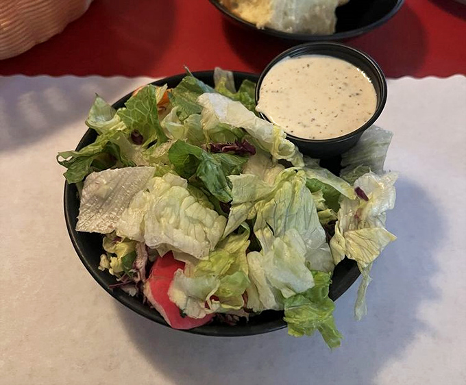 A classic supper club salad—the opening act that sets the stage for the main event while reminding you that vegetables still exist in Wisconsin.