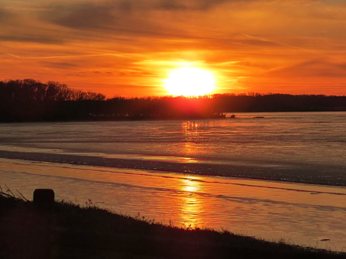 Nature's grand finale each evening—a sunset that makes even the most dedicated smartphone photographers put down their devices and simply watch.
