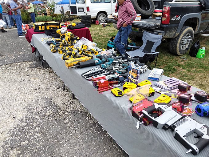 Tool heaven for the DIY crowd—where that perfect socket wrench costs less than your morning coffee and comes with a story.