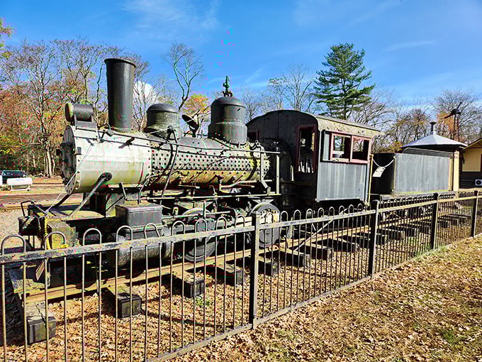 This vintage locomotive isn't just transportation—it's time travel. All aboard for a journey back to when "streaming" meant something entirely different.