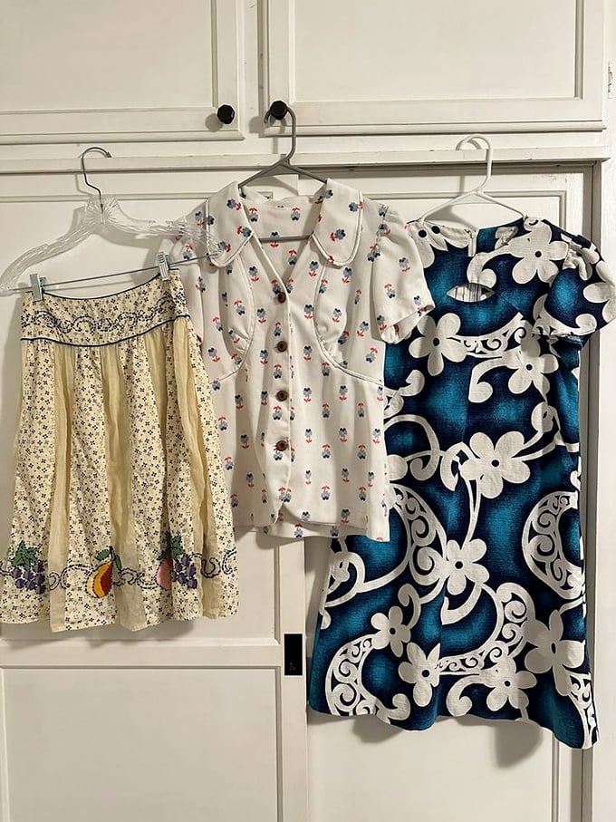 Yesterday's trends become tomorrow's vintage statement pieces, displayed with the care usually reserved for museum artifacts or grandma's china.