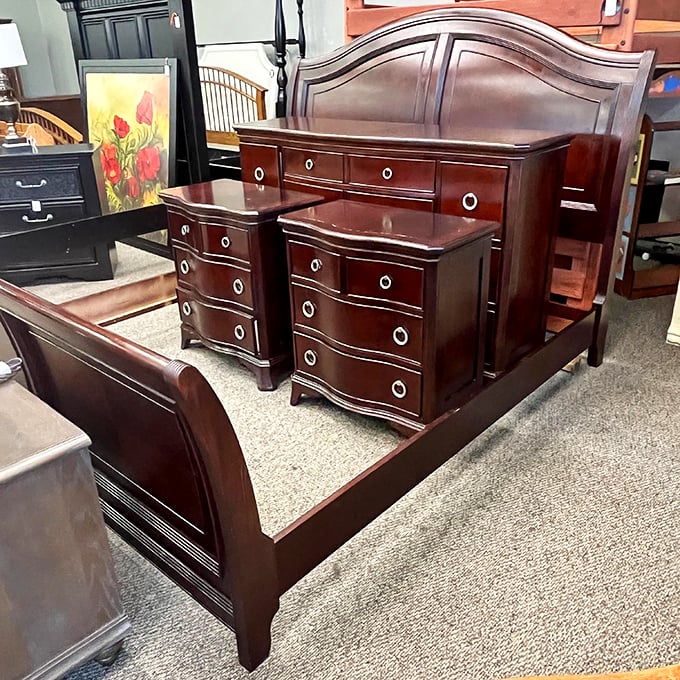 This bedroom set isn't just furniture—it's the beginning of a beautiful relationship between you and better sleep habits.