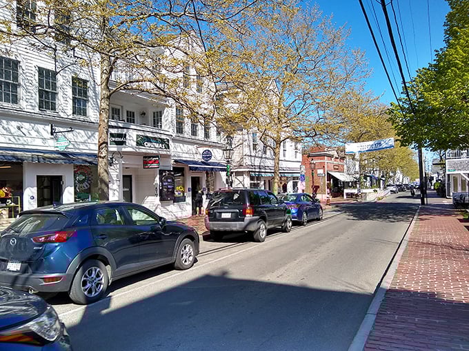 White picket fences and perfectly maintained colonial homes line Edgartown's streets in impossibly tidy beauty that captivates every single visitor.