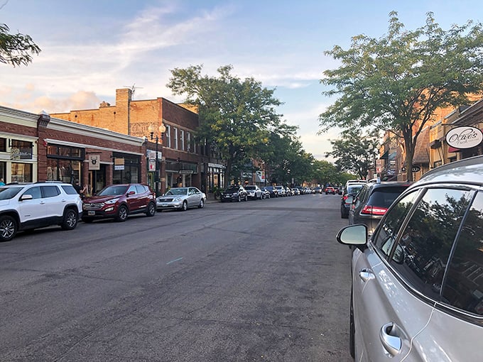 Excelsior's tree-lined main street creates the kind of scene Norman Rockwell would have loved.