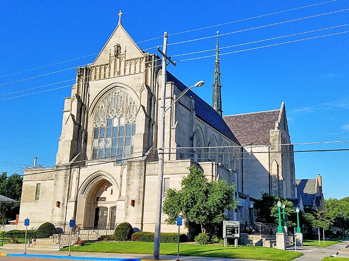 St. Mary’s Cathedral in Grand Island stands tall and graceful — a masterpiece of faith and architecture.