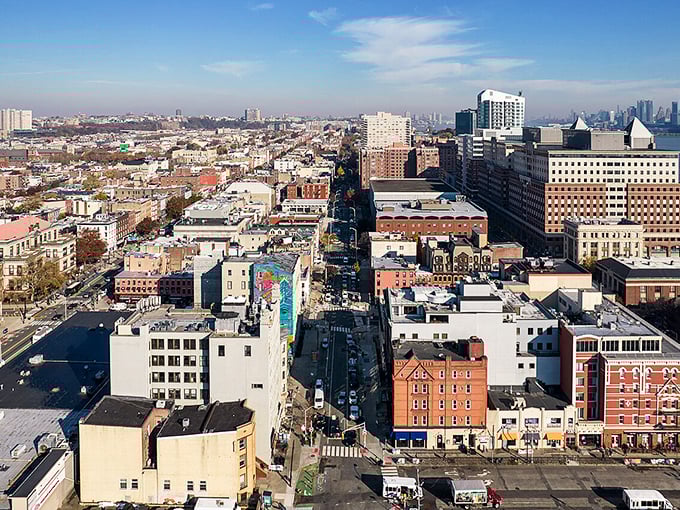 From above, Hoboken’s vibrant mix of historic charm and modern energy captures the best of city living.