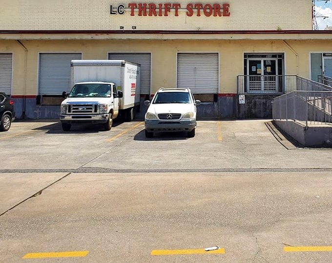 This warehouse-style building holds more potential discoveries than a pirate's treasure map promises.