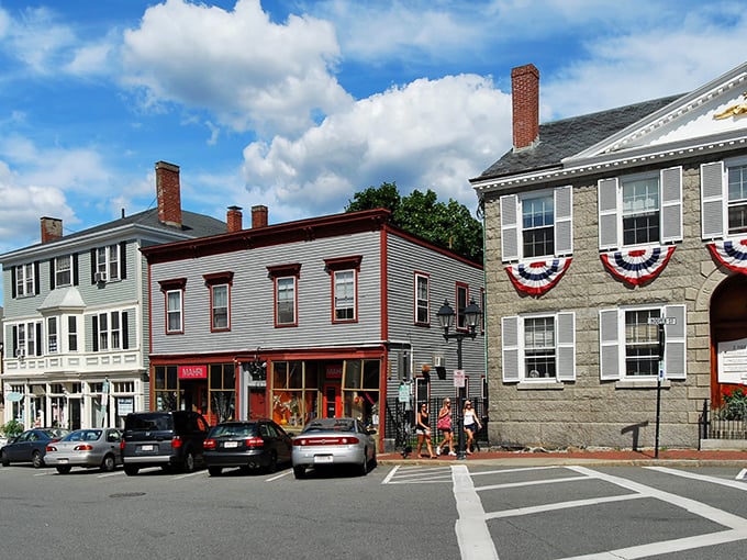 Marblehead’s historic downtown pairs timeless architecture with small-town charm, where every brick and bunting tells a story of New England pride.