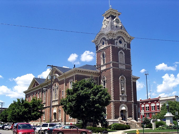 Victorian elegance stands proud on Main Street, where history whispers stories of simpler, more affordable times.