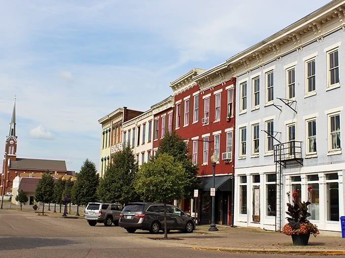 Portsmouth's historic downtown showcases beautiful architecture that tells stories of river town resilience and renewal.