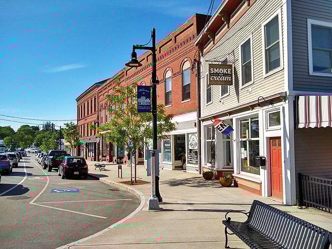 Somersworth's compact downtown packs impressive charm into every brick building, like a perfectly organized jewelry box of local treasures.