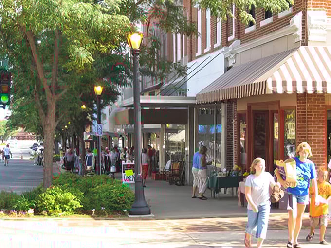 Classic storefronts and friendly faces make every errand feel less like a chore and more like visiting neighbors.