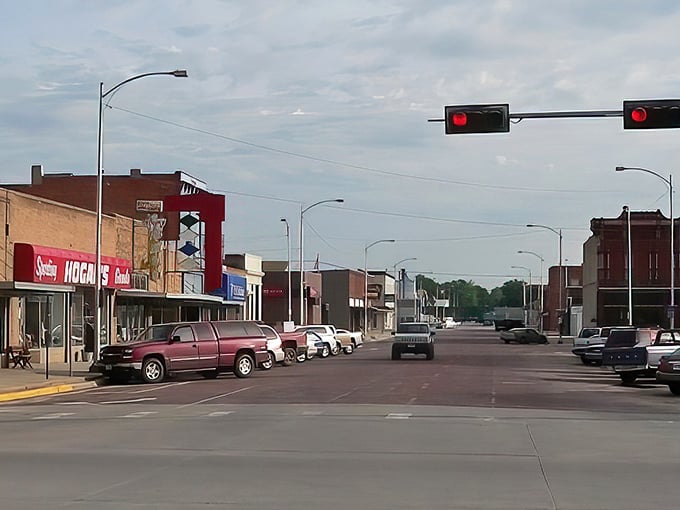 The classic architecture of Broken Bow's main street buildings reminds us that some things—like good design—never go out of style.
