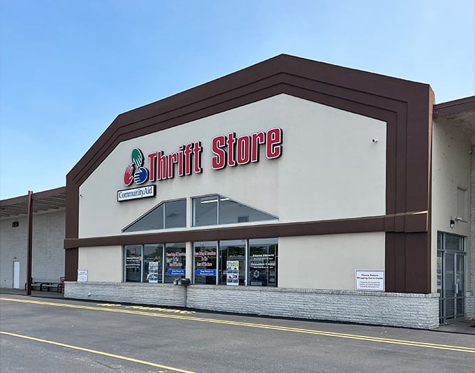 The Fort Knox of thrift stores—except here, they want you to walk away with the treasures.