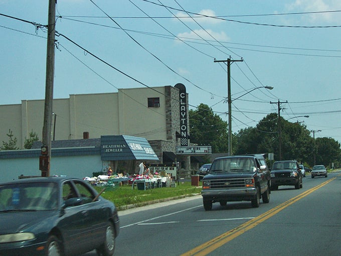 The old Clayton Theatre in Dagsboro holds memories of Saturday matinees and first dates from simpler times.