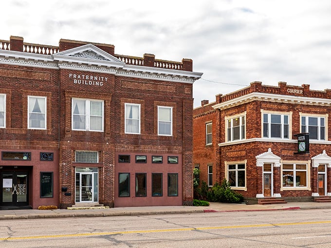 The Fraternity Building anchors a downtown where businesses compete on service, not outrageous pricing schemes.