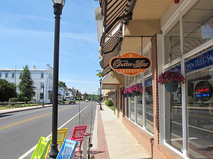 The Chatter Box café in Harrington provides a friendly spot for retirees to gather and enjoy affordable meals with neighbors.