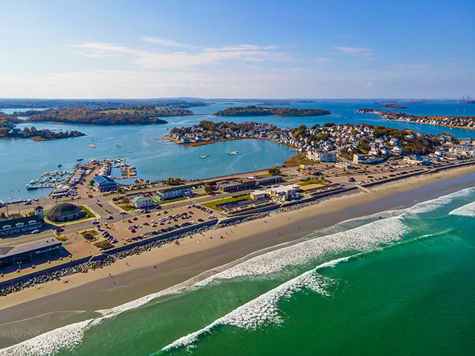 Coastal community where every street leads to another stunning view of Boston Harbor's beauty.