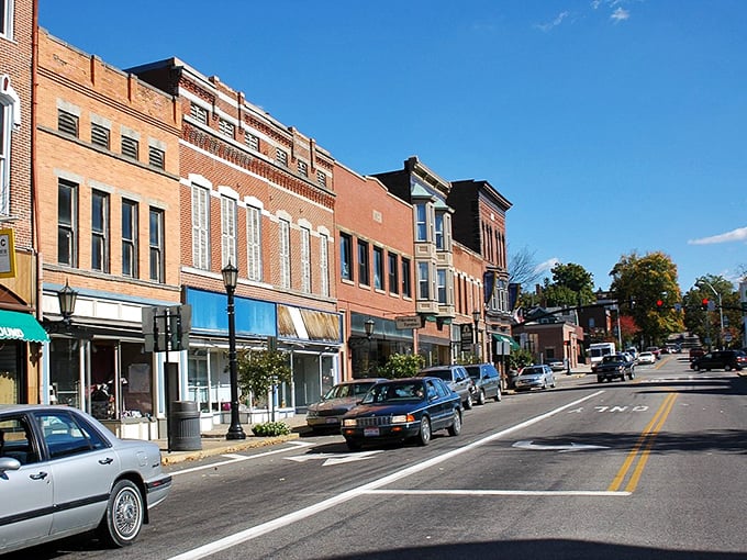 The mix of architectural styles in Millersburg reflects different eras of prosperity, all preserved in this slow-paced Amish Country town.