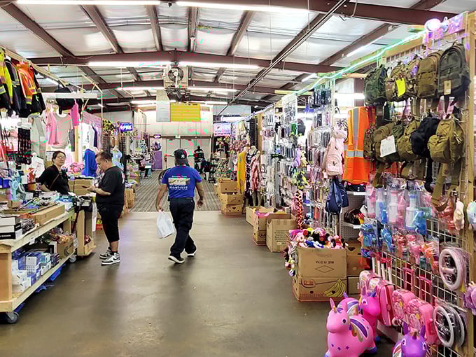 Clean, well-lit indoor spaces make browsing easy as you hunt for that perfect find among countless vendor booths.