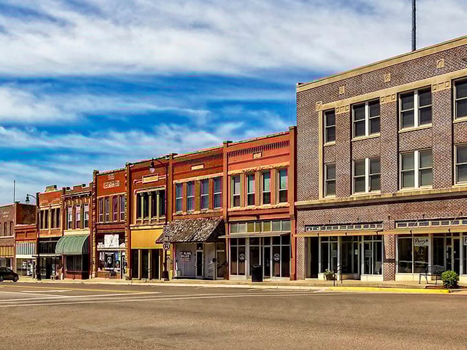 This Perry streetscape demonstrates how thoughtful planning creates lasting beauty that never goes out of style.