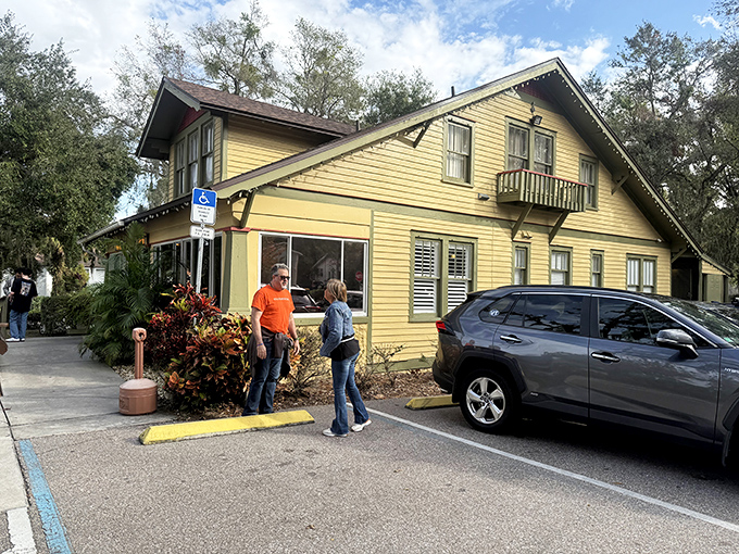 Downtown Mt. Dora charm meets wood-fired pizza perfection in this storybook setting.