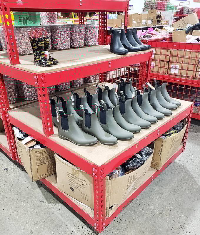 Rain boots that make puddle-jumping economical! Fashion meets function in these stylish weather warriors, ready for Pennsylvania's unpredictable forecasts.